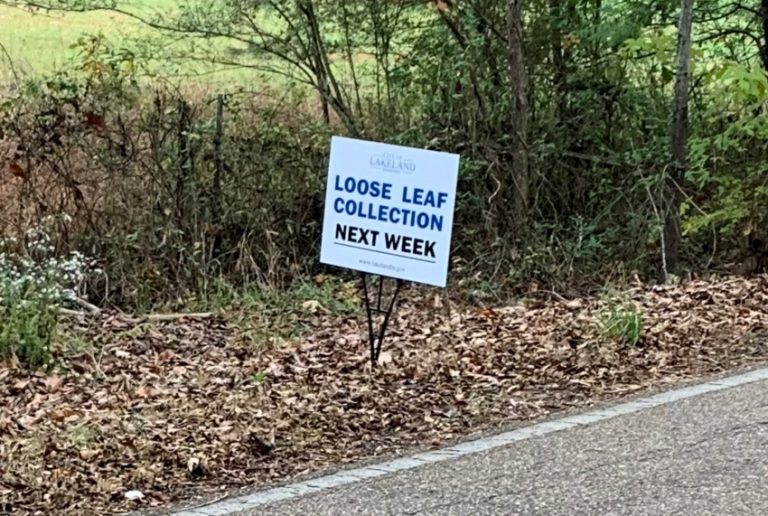 Residential Loose Leaf Collection Schedule For 2021-22 - Lakeland Currents